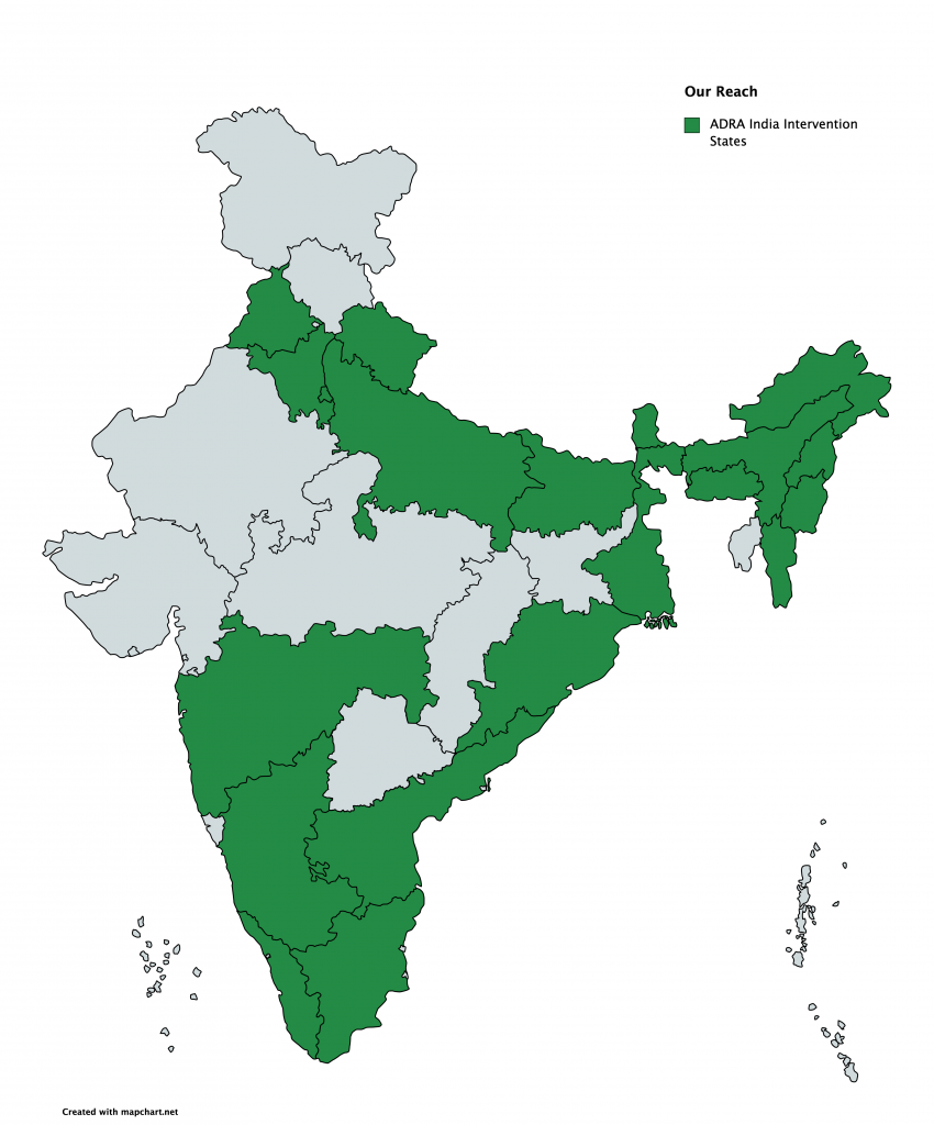 ADRA India | Where We Work
